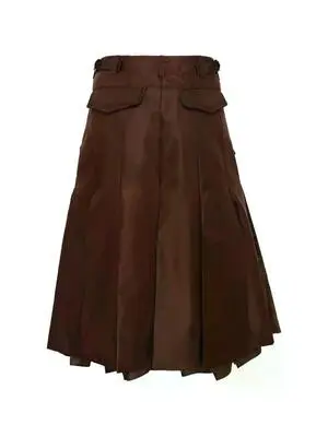 Sacai Mid Flap-pocket Skirt