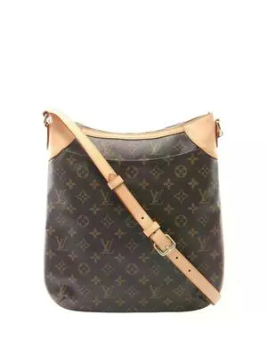 LOUIS VUITTON 2011 Monogram Odeon Mm Crossbody Bag - Brown