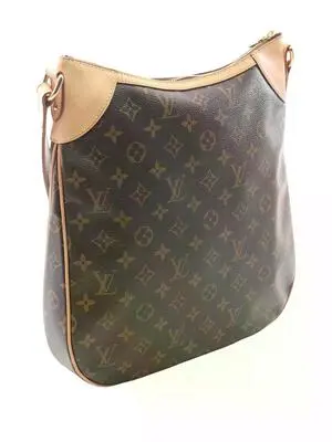 LOUIS VUITTON 2011 Monogram Odeon Mm Crossbody Bag - Brown