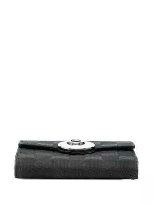 Gucci 2000-2015 Gg Canvas Eclipse Wallet Small Wallets