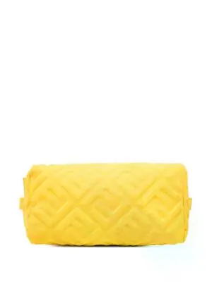 Fendi Zucca Embossed Technical Fabric Cosmetic Pouch