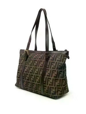 Fendi Zucca Canvas Tote Bag