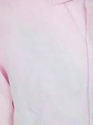 BARBA NAPOLI Linen Shirt - Pink