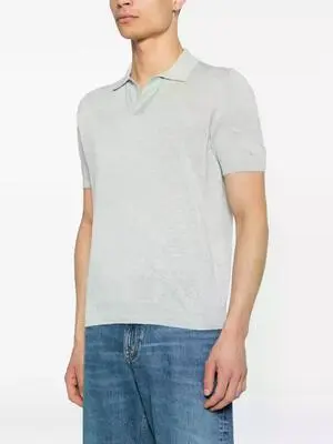 Tagliatore Keith V-neck T-shirt - Green