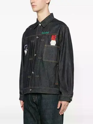 Undercover Print Denim Jacket