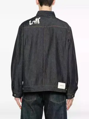Undercover Print Denim Jacket