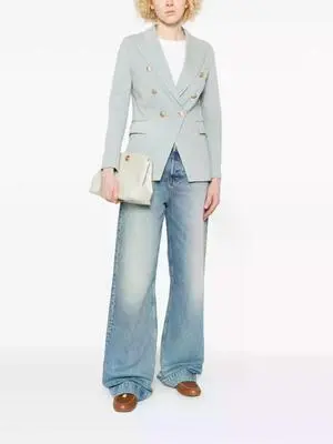 CIRCOLO 1901 Double-breasted Blazer - Blue