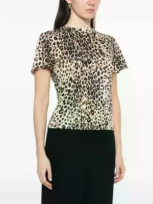 Marella Zinnia Leopard-pattern Top - Neutrals