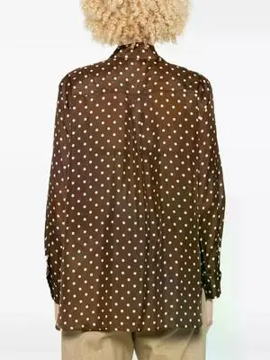 Marella Angio Polka Dot-pattern Shirt