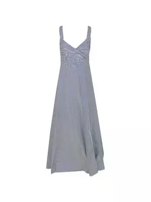 Ralph Lauren Striped Maxi Dress - Blue