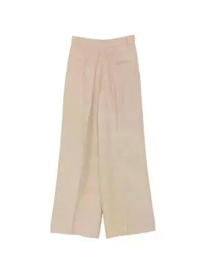 FAY Pleated Wide-leg Trousers