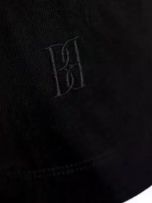 BY MALENE BIRGER Logo-embroidered Tank Top - Black