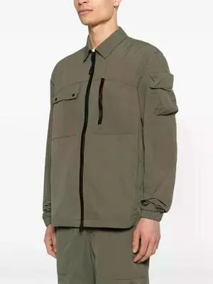 JG1 Zip-fastening Shirt Jacket