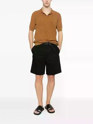 ROBERTO COLLINA Knitted T-shirt - Brown
