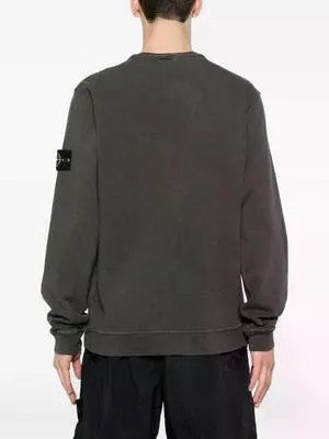 Stone Island Logo Patch Crewneck Sweatshirt