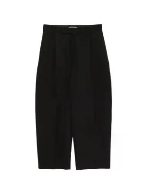 Studio Nicholson Pleated Trousers - Black
