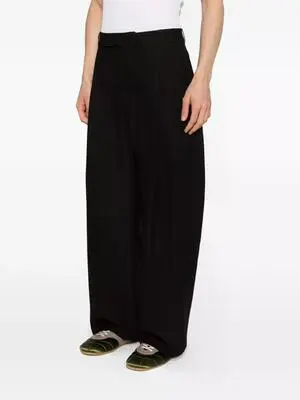 Studio Nicholson Pleated Trousers - Black