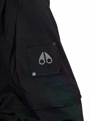 Moose Knuckles Logo-plaque Bomber Jacket