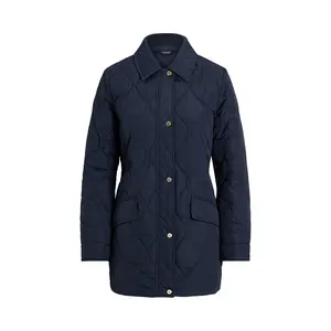 Ralph Lauren Denim Trim Quilted Barn Jacket