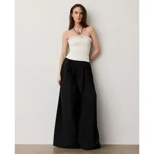 Ralph Lauren Fisher Lambskin Bustier