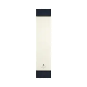 Ralph Lauren Two-tone Crest Wool-silk Scarf