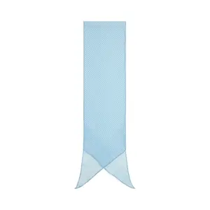 Ralph Lauren Polka-dot Silk Skinny Scarf