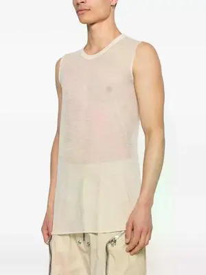 Rick Owens Crew-neck Tank Top - Neutrals