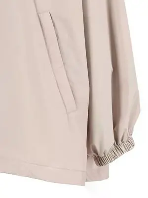 MOORER Funnel-neck Jacket - Neutrals