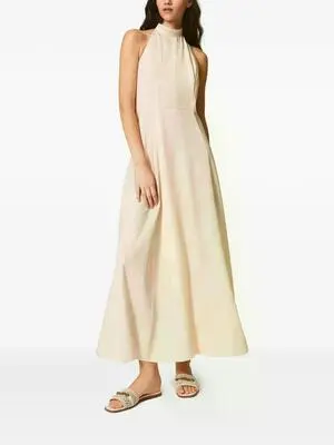 TWINSET Halterneck Tie Dress