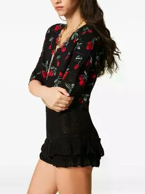 TWINSET Knitted Ruffled Shorts