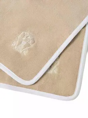 Brunello Cucinelli 2-piece Cotton Terrycloth Hand Towel Set With Embroidery - Neutrals