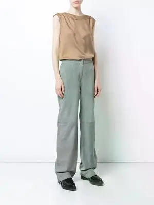 Fabiana Filippi Sleeveless Blouse - Brown