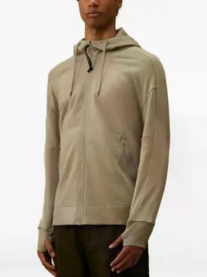 C.P. COMPANY Zip-fastening Hoodie - Grey