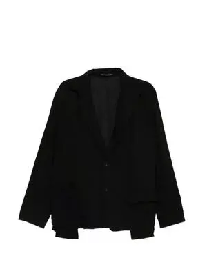 Yohji Yamamoto Notched Lapel Blazers For Women
