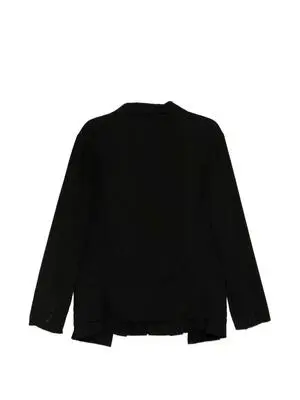 Yohji Yamamoto Pleated Wrinkled Blazer