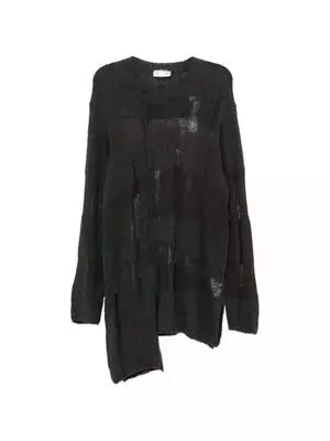 Yohji Yamamoto Asymmetrical Sweaters For Men