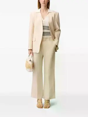 Claudie Pierlot Flared Trousers - Neutrals