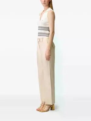 Claudie Pierlot Flared Trousers - Neutrals
