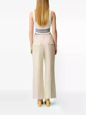 Claudie Pierlot Flared Trousers - Neutrals