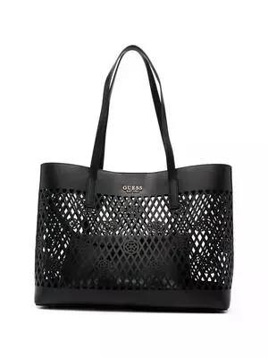 Guess Letty Logo Tote Bag - Black