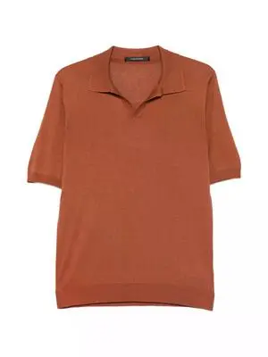 Tagliatore Open Collar Polos For Men
