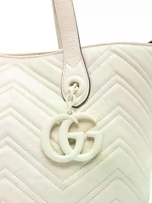 Gucci Tote Bag With Logo Charm