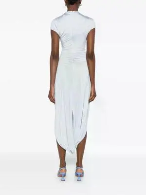 SELF-PORTRAIT Pleated Midi Dress