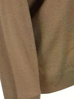 WELLNESS CASHMERE V-neck Long-sleeve Knit Sweater