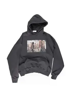 ALEXANDER DIGENOVA Graphic Print Hoodie