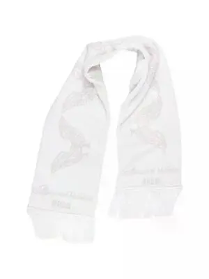 ALEXANDER DIGENOVA Tonal Fringed Scarf