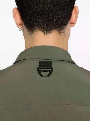 JG1 Zip-fastening Shirt Jacket - Green
