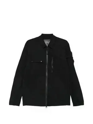JG1 Zip-fastening Shirt Jacket - Black