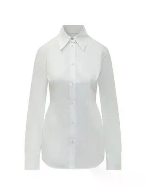 Sportmax Cotton Button Shirt - White
