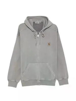 Carhartt Work In Progress Zip-fastening Hooded Sweatshirt - Grey